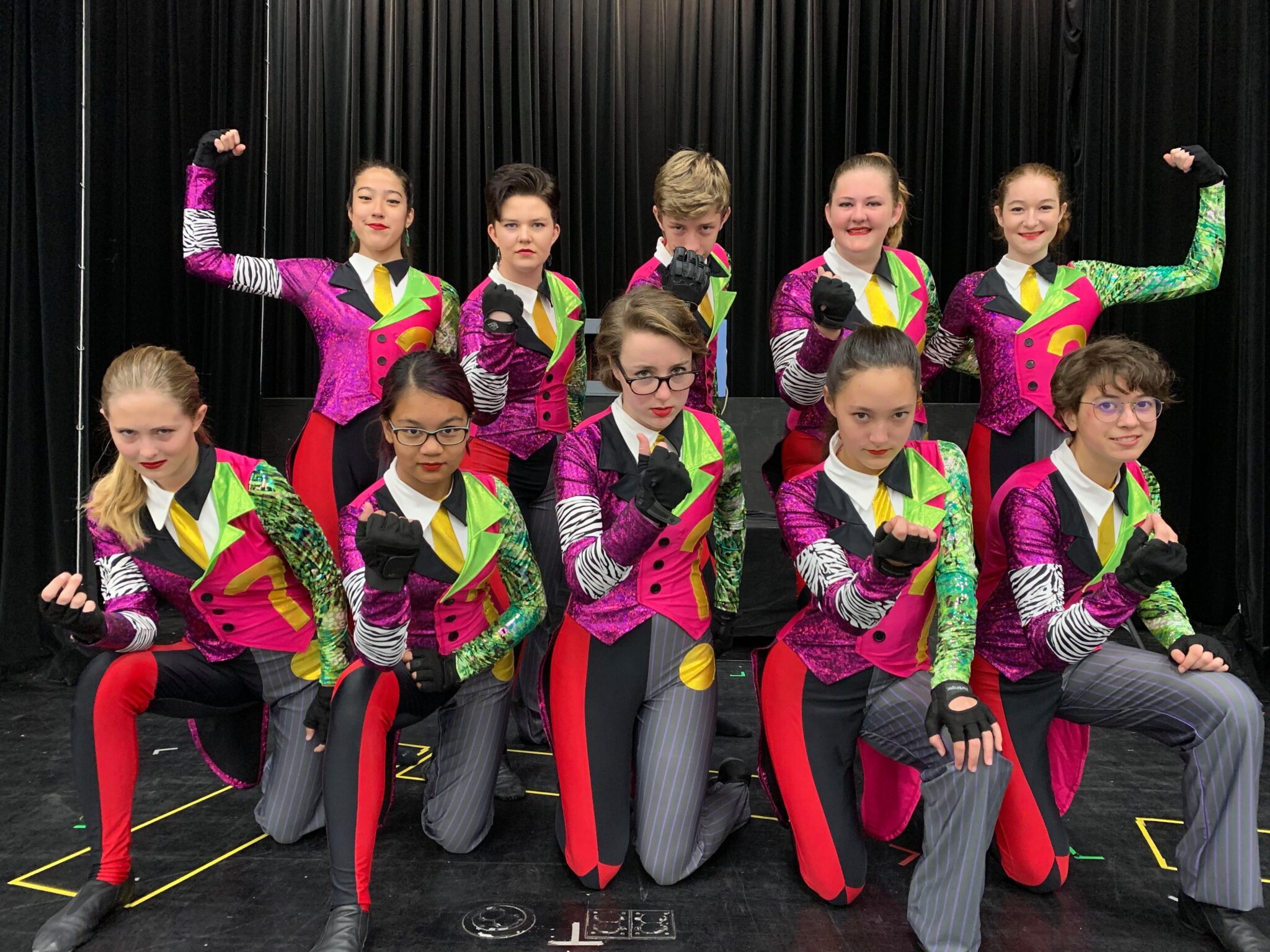 Winterguard JV and Varsity Teams Earn Top Honors at WGASC Tournament